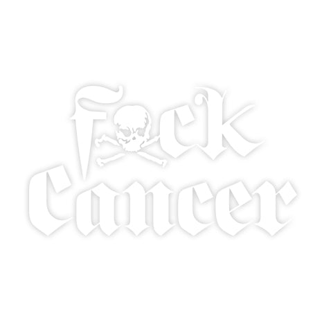 Small Die-Cut Decal – Fxck Cancer Online Store